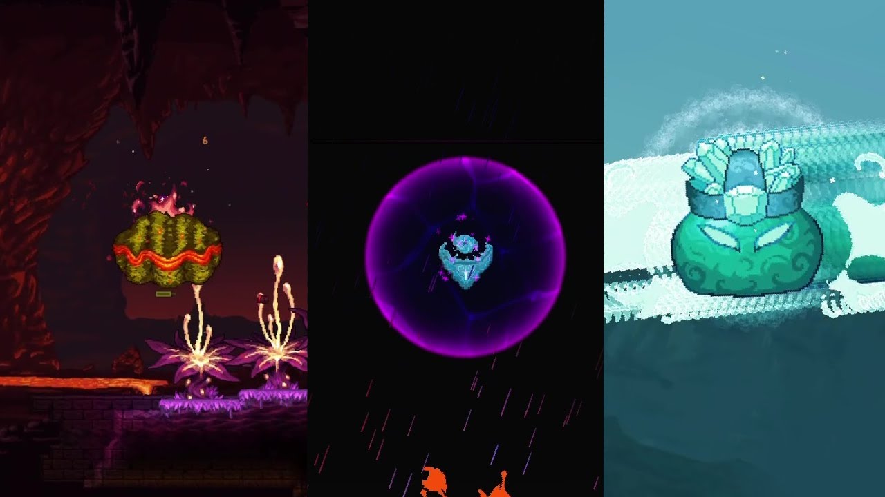 Terraria: Assorted Calamity Add-on Bosses (Clamity, Sloome, and The ...