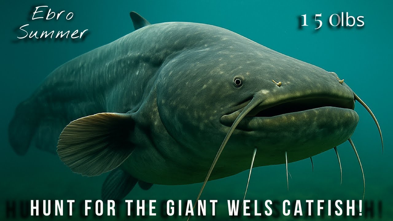 HUNT FOR THE GIANT WELS CATFISH ON THE EBRO RIVER - YouTube