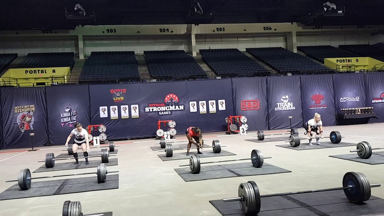 Cecilie Wormdahl - Nadia Stowers - Rebecca Rowley Deadlift Ladder @WSW ...