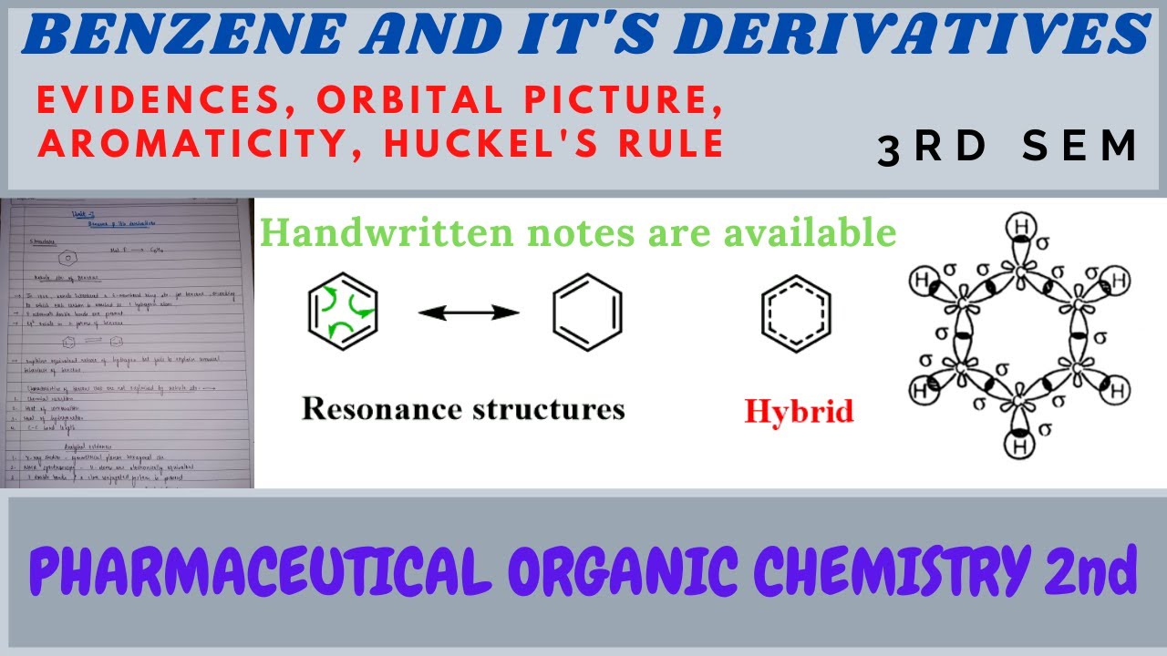 BENZENE AND IT'S DERIVATIVES | 3rd SEM - YouTube