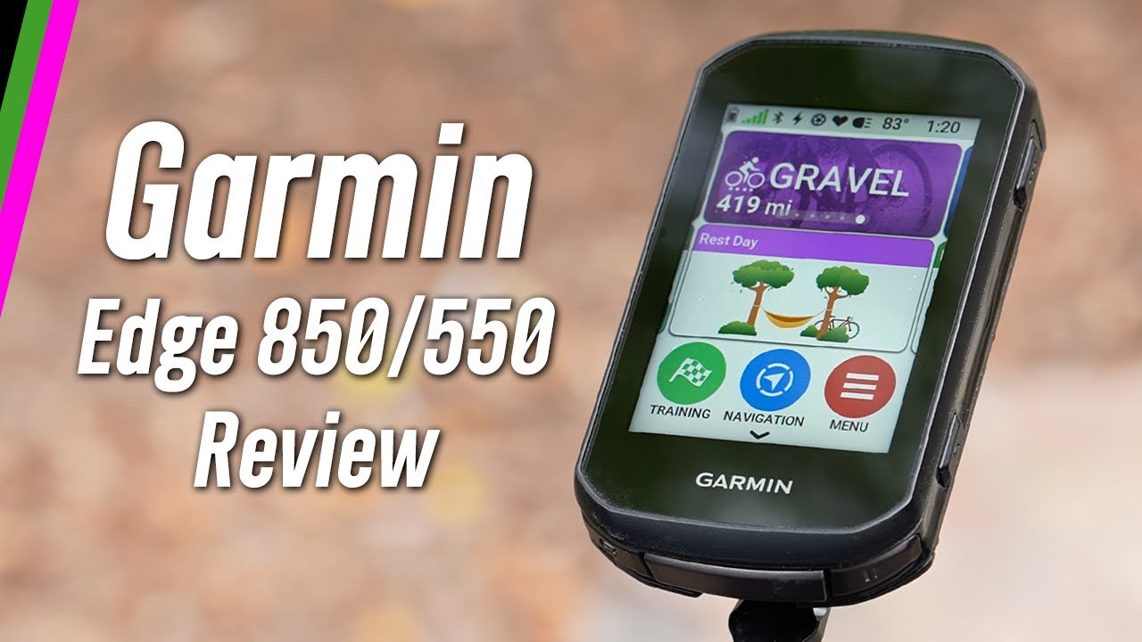 Garmin Edge 850/550 Review - The Bike Computers To Beat? - YouTube