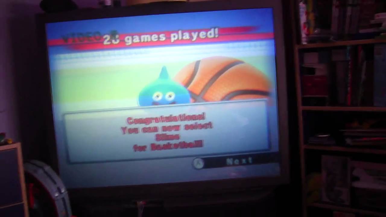 mario sports mix unlocked slime - YouTube