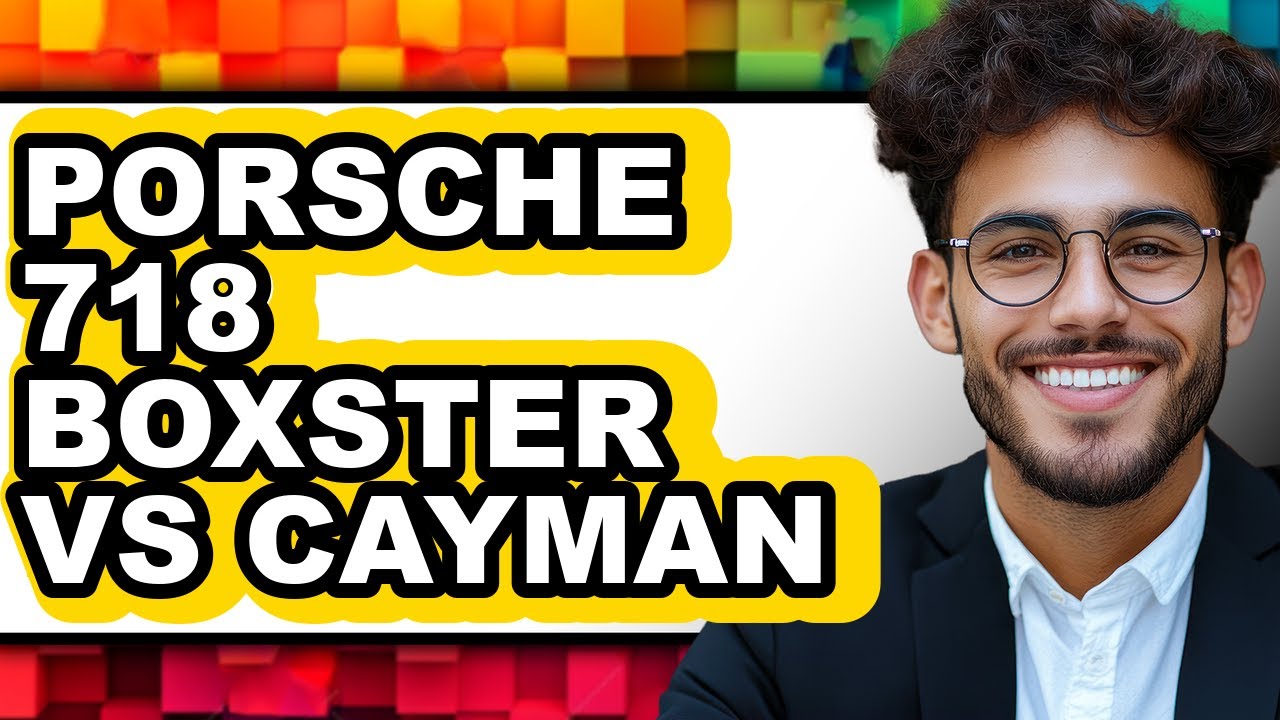 Porsche 718 Boxster vs Cayman - Which is Better? - YouTube