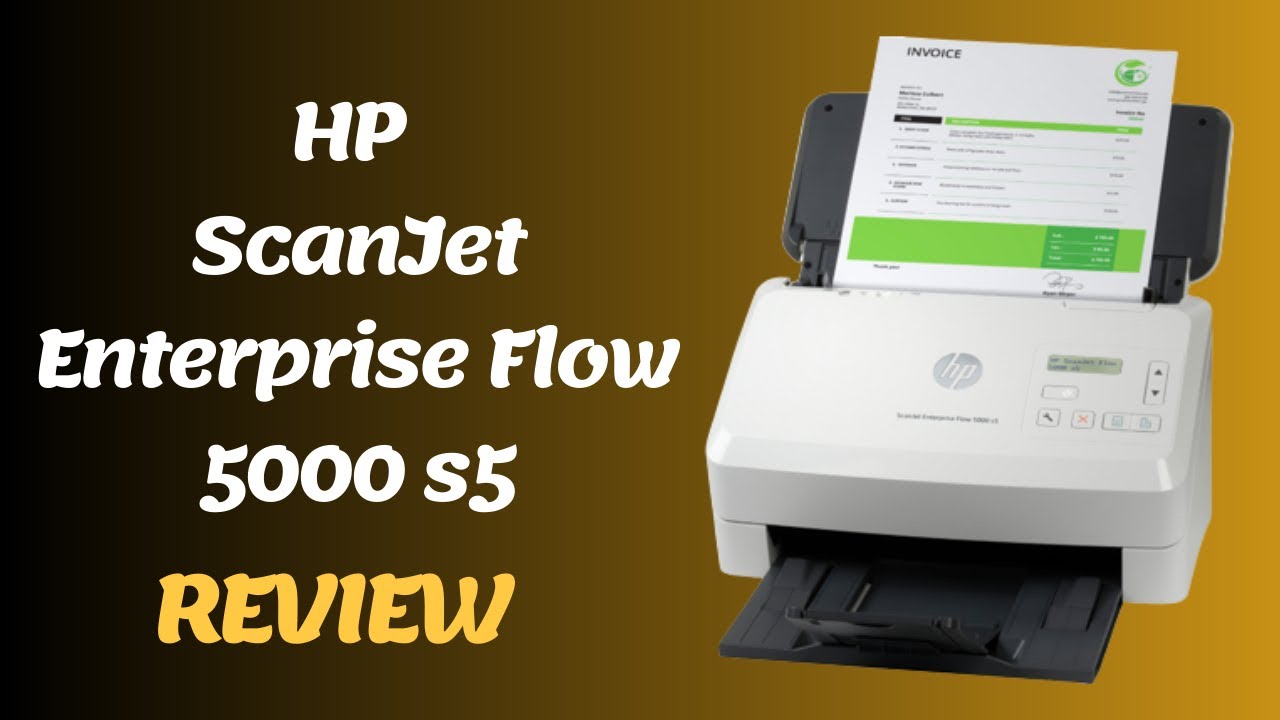 HP ScanJet Enterprise Flow 5000 s5: Streamline Your Scanning Process ...
