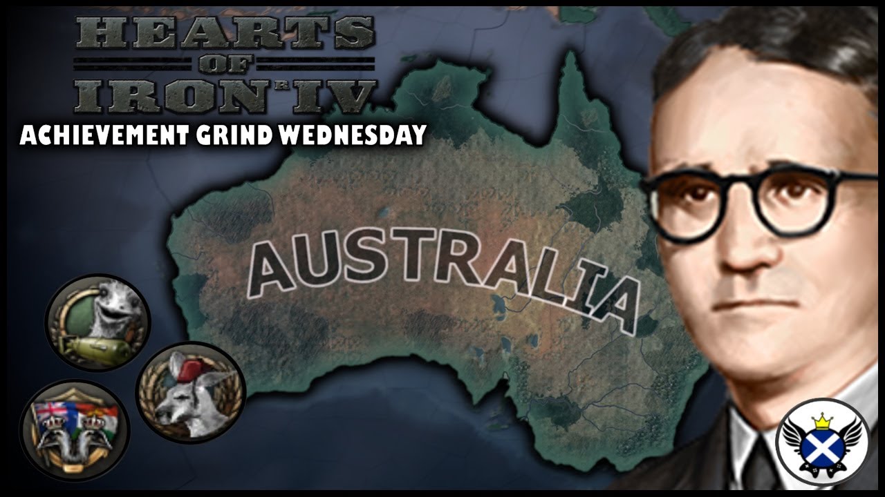 The Aussie European Tour! | HOI4 Achievement Grind Wednesday (All ...