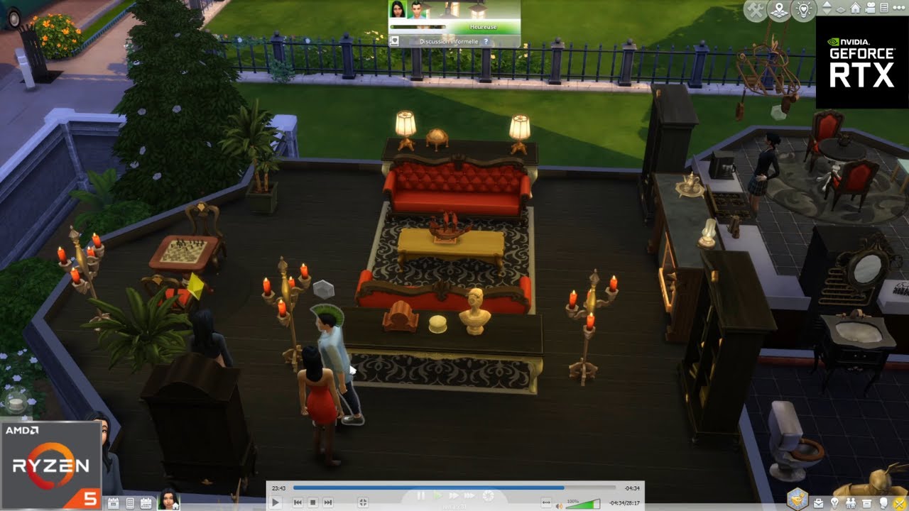 THE SIMS 4 : Lil'MiNg part 3. PC RTX 3060 - YouTube