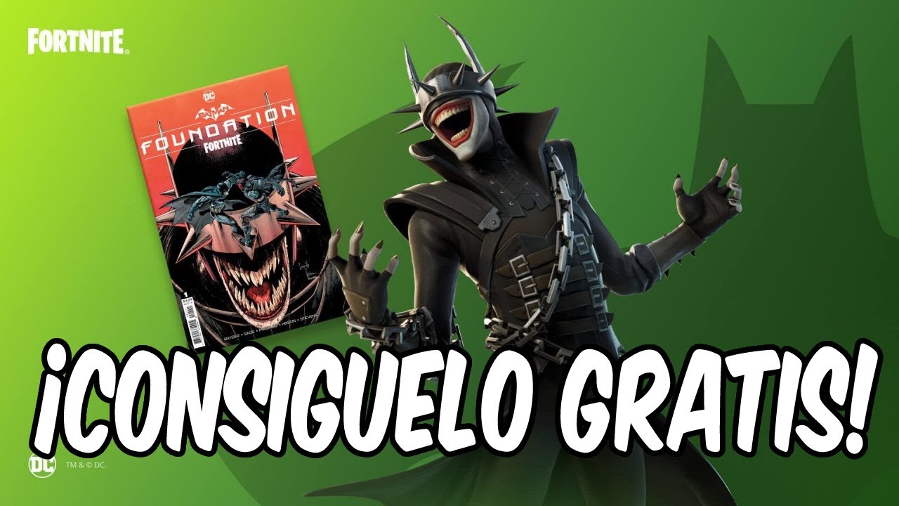 SORTEO SKIN DE EL BATMAN QUE RÍE / CONSIGUELA GRATIS / TODOS LOS PASOS ...