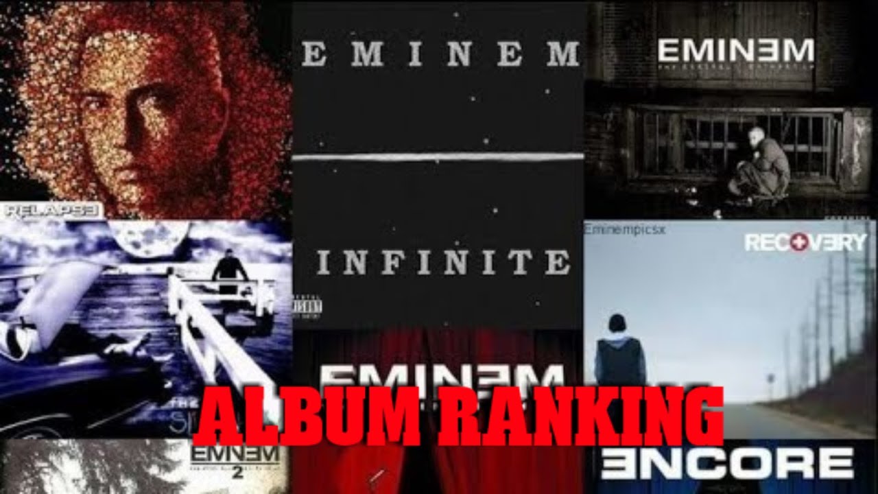 Eminem album ranking - YouTube