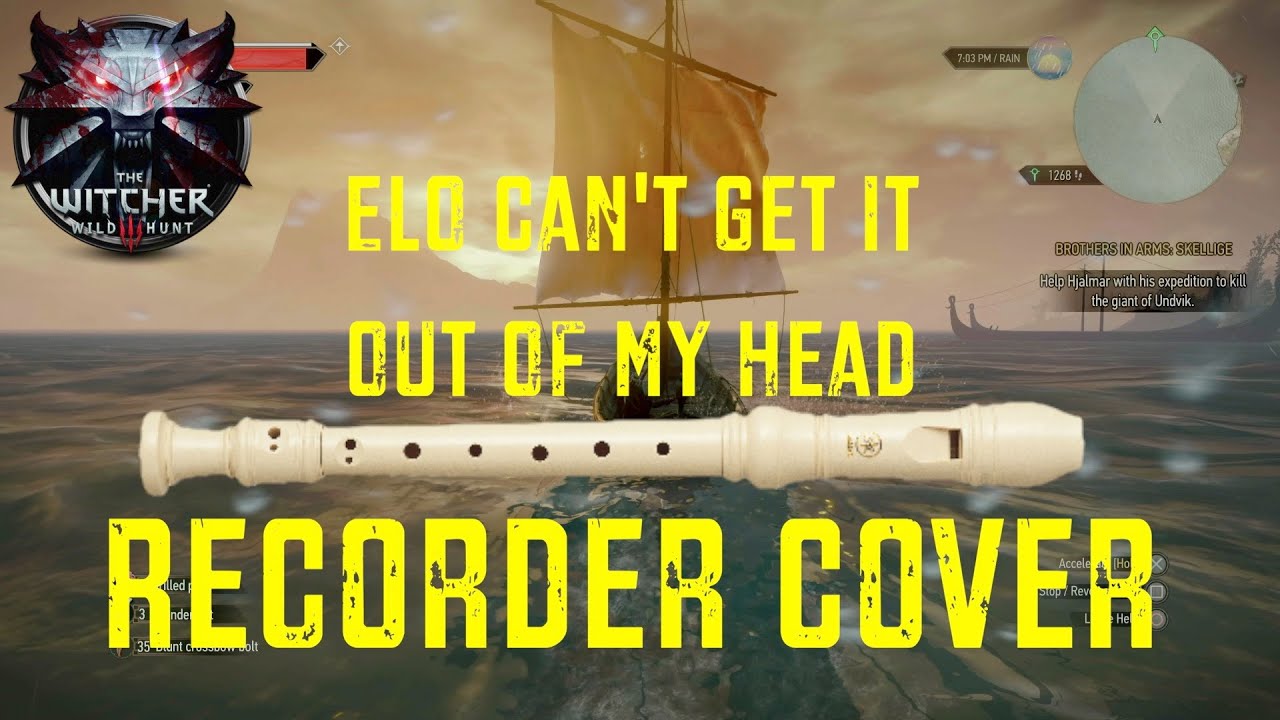 ELO Can't Get It Out Of My Head | Recorder Cover | Electric Light ...