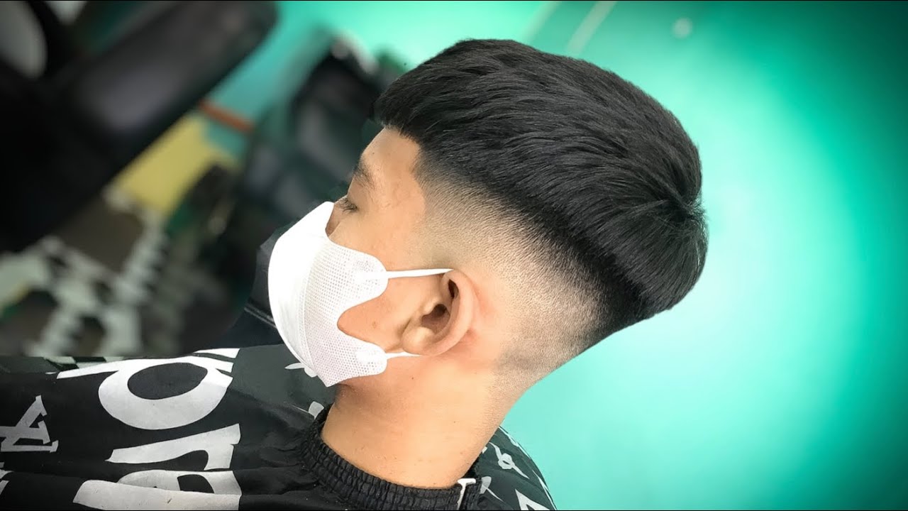 Tutorial french crop—haircut tutorial - YouTube