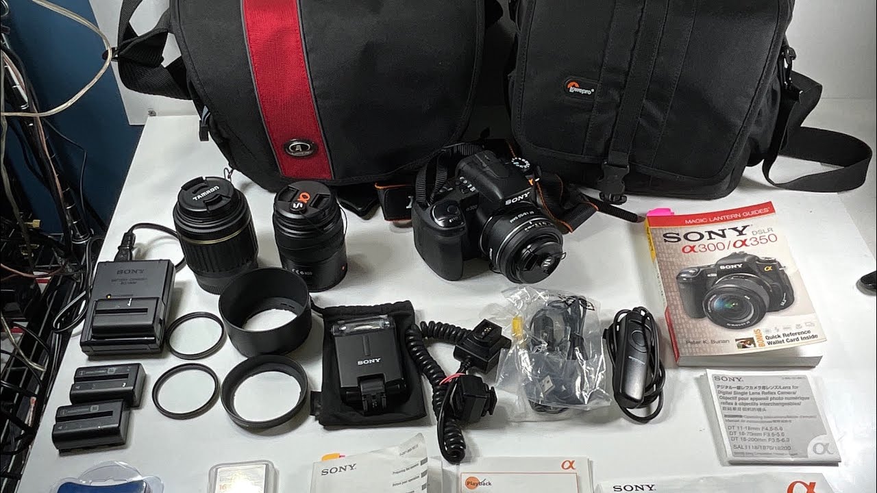 eBay Listing: Sony A300 10.2 MP APS-C DSLR Camera w/ 3.5-5.6 18-70mm ...