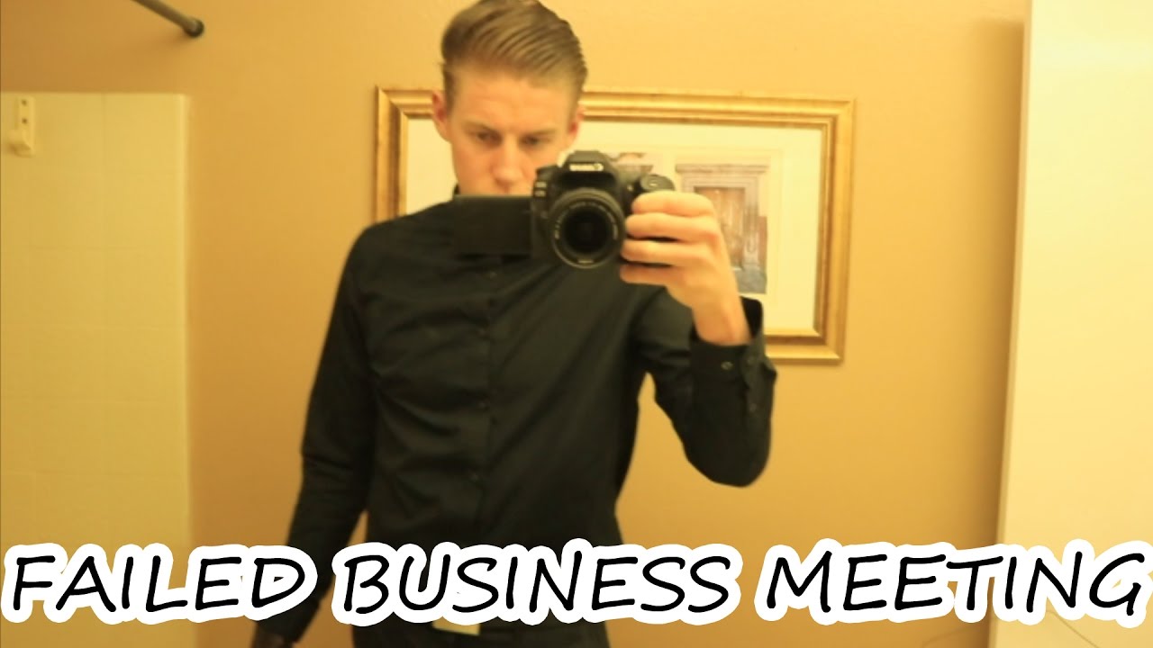 THE BUSINESS MEETING FAIL! - YouTube