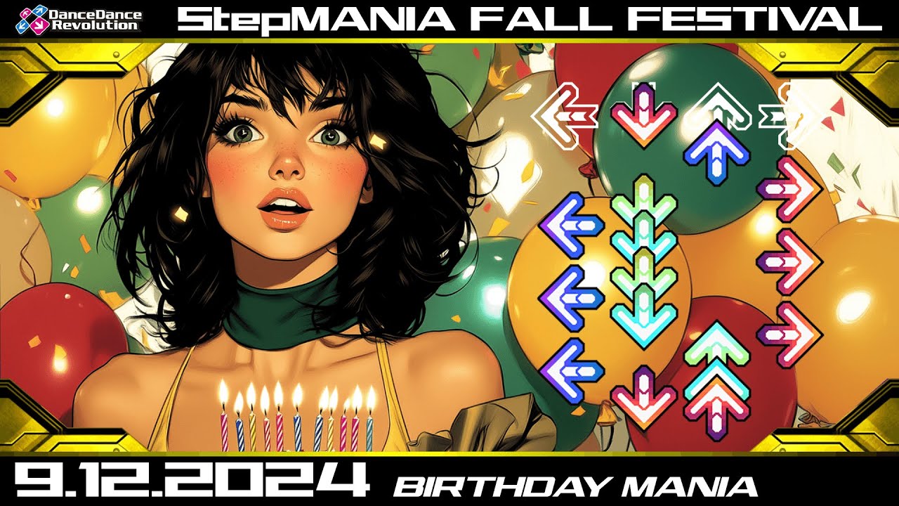 🍂 StepMANIA Fall Festival 🎂 | 9.12.24 | 18+ | #ddr #stepmania #dancedancerevolution - YouTube