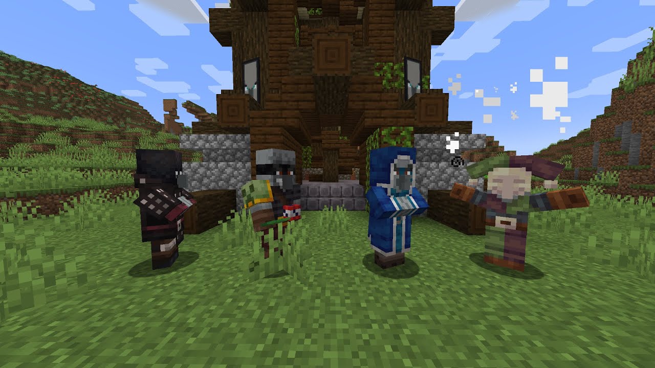 More Illagers! | Savage & Ravage Mod RE-Showcase - YouTube