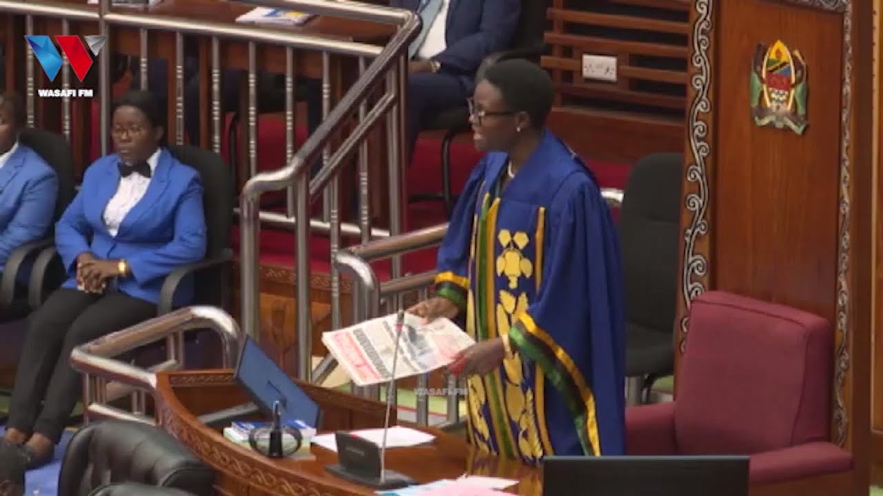 SPIKA TULIA ACKSON - "GAZETI LA RAIA MWEMA WAMEPOTOSHA" - YouTube