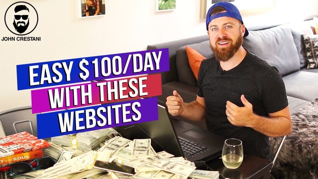 10 Websites To Earn 100$ A Day With (Make Money Online Free) - YouTube