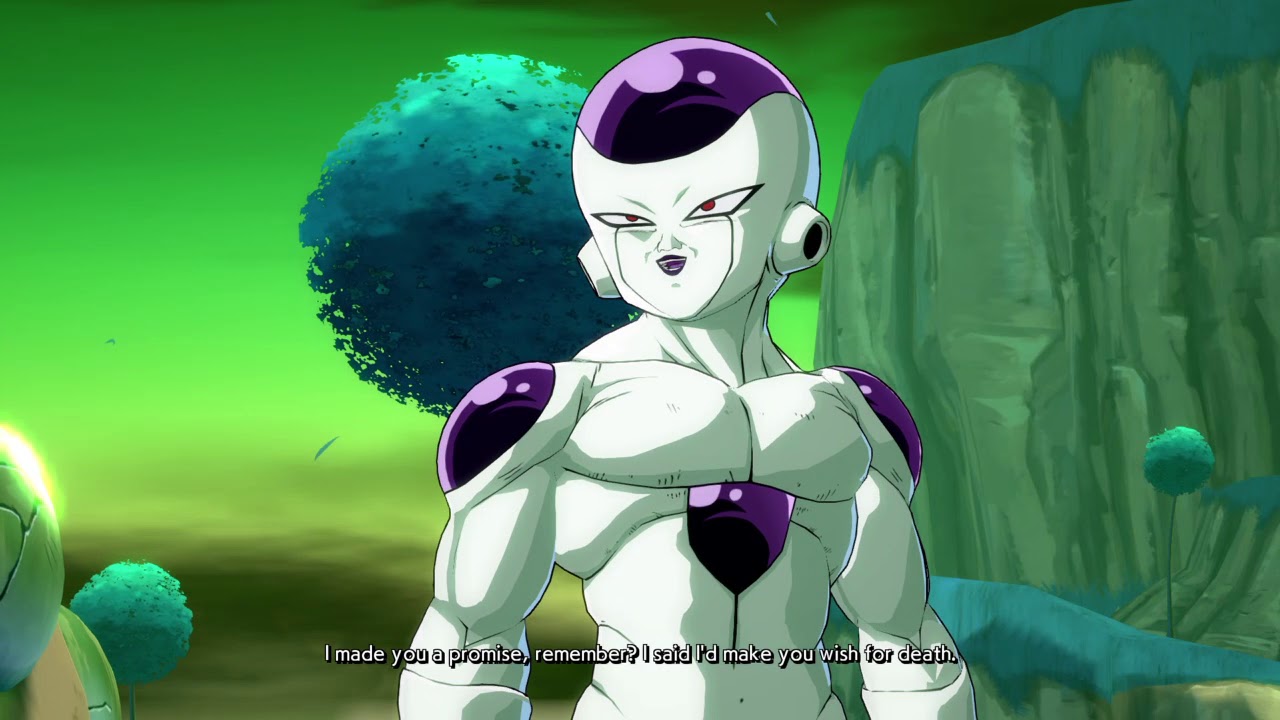 DRAGON BALL FighterZ Android 18 vs Frieza - YouTube