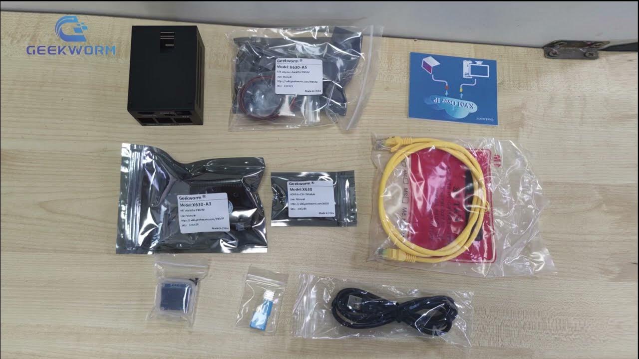 How to DIY Your IP-KVM via KVM-A3 Kit for Raspberry Pi 4 ? (Updated) - YouTube