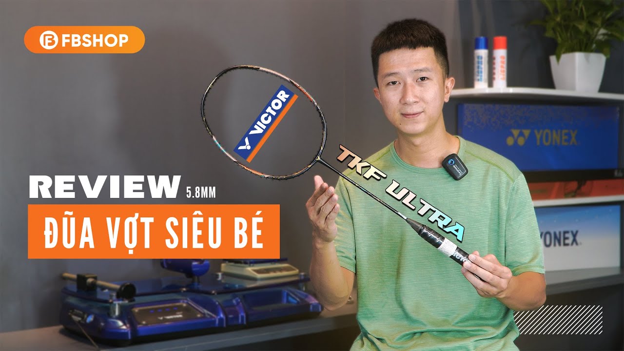 Review Vợt Victor Thruster F Ultra | Trải nghiệm đũa vợt siêu nhỏ chỉ 5 ...