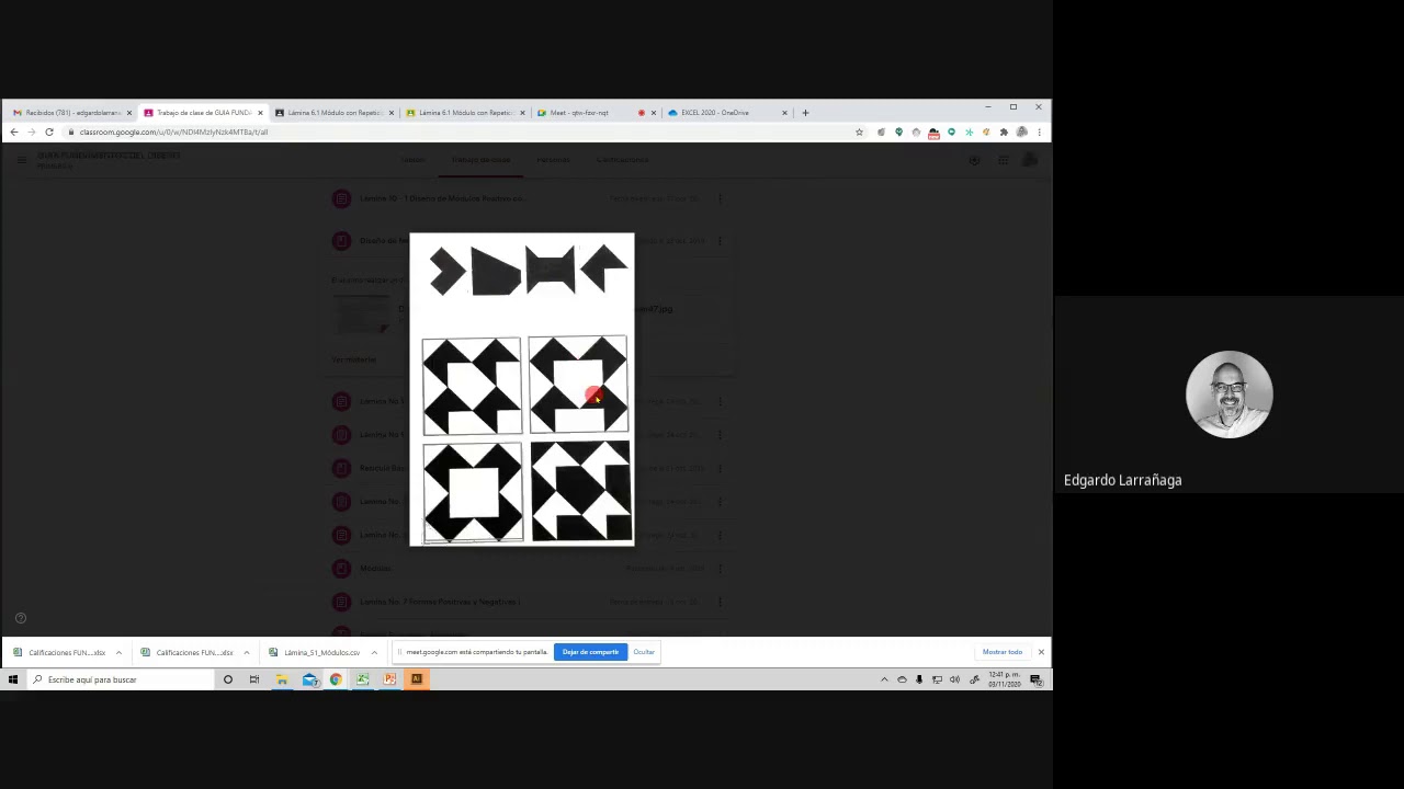 Diseño de Módulo con Repetición y variación de dirección alternada en ...