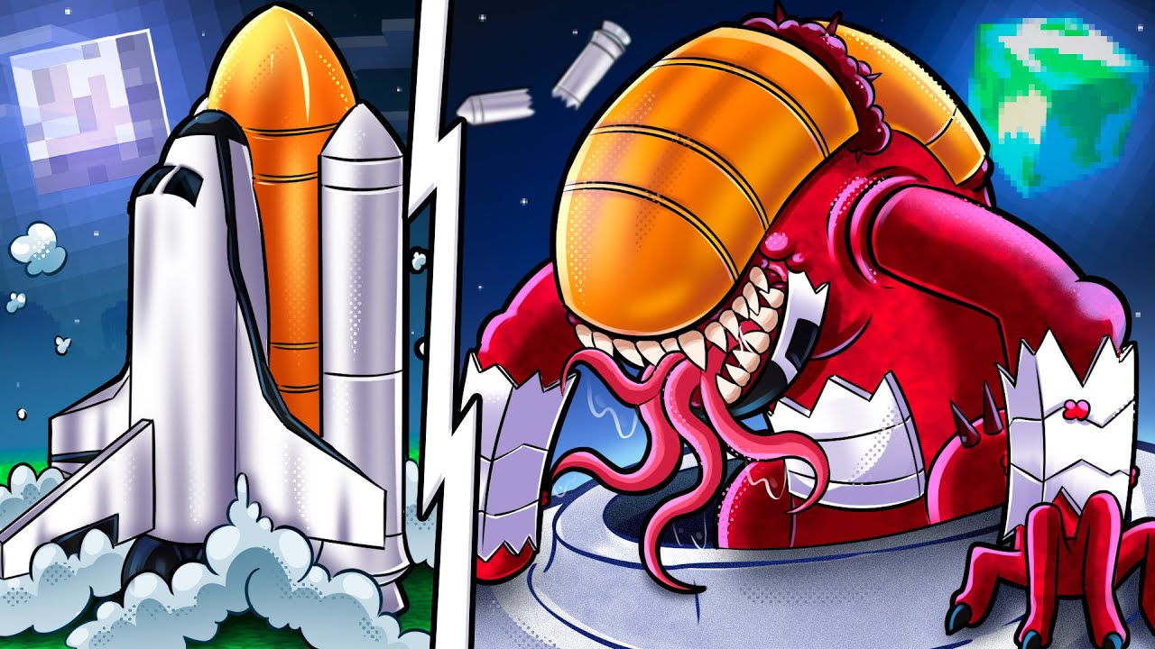 INFECTED SPACE ORIGIN STORY is HORRIFYING! (Infected Space Shuttle ...