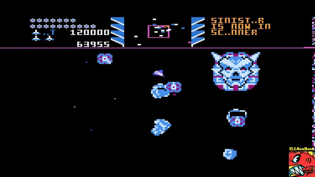 Sinistar [ATARI 8-BIT] 142,270 - YouTube