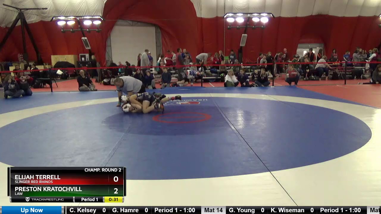 Novice 92 Elijah Terrell Slinger Red Rhinos Vs Preston Kratochvill LAW ...