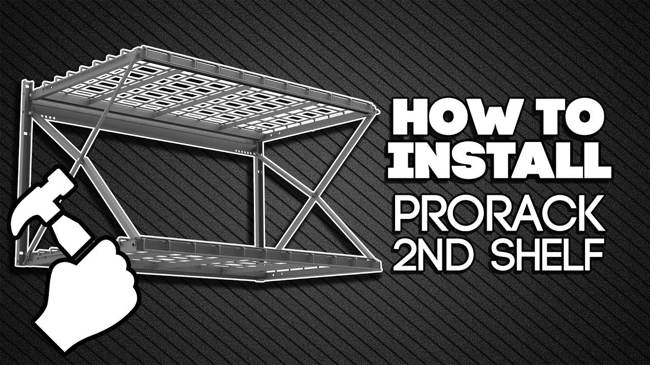 How To Install ProRack Secondary Shelf - YouTube