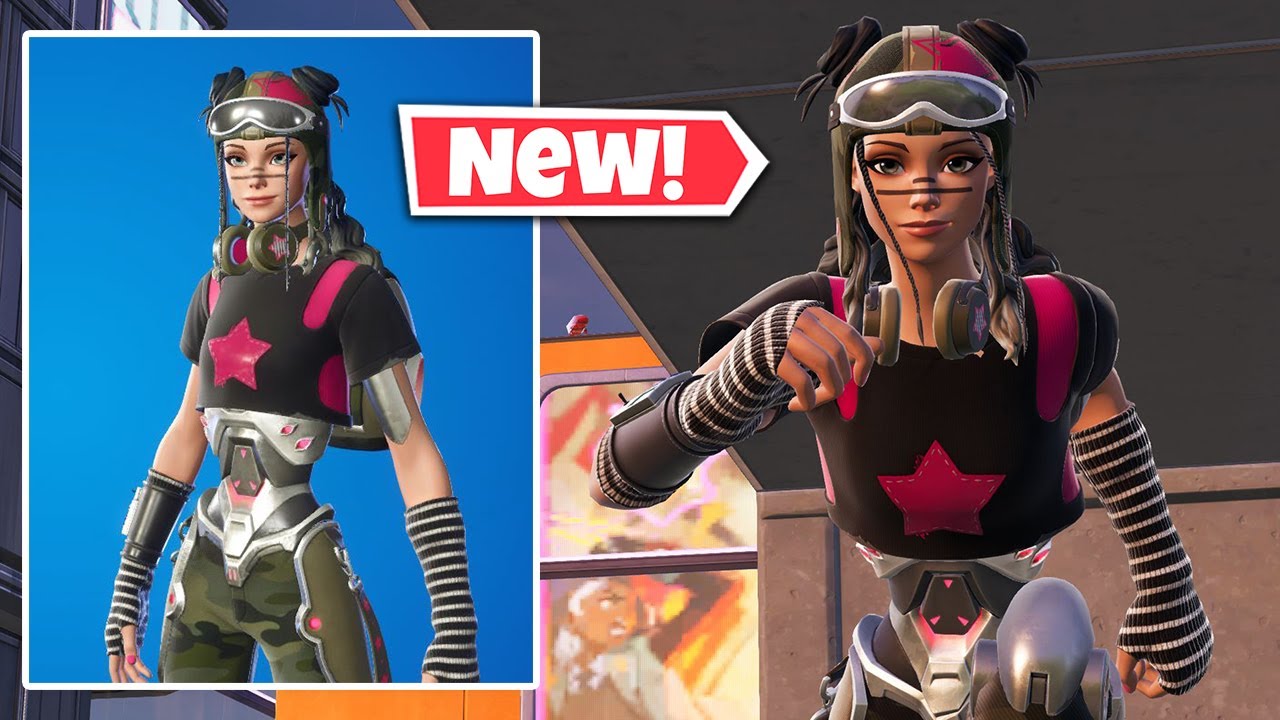 NEW RENEGADE RUNNER Skin Gameplay In Fortnite! - YouTube