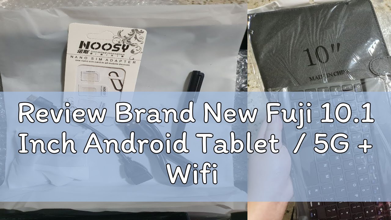 Review Brand New Fuji 10.1 Inch Android Tablet / 5G + Wifi / 8GB RAM ...