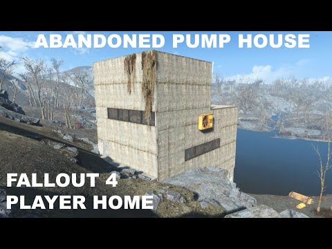 Fallout 4 | Abandoned Pump House Player Home | PS4 Pro | Mods - YouTube