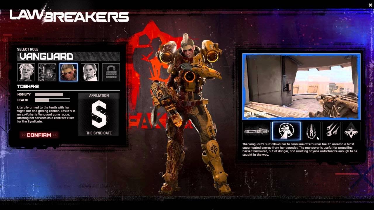 Lawbreakers: Vanguard Gameplay - YouTube