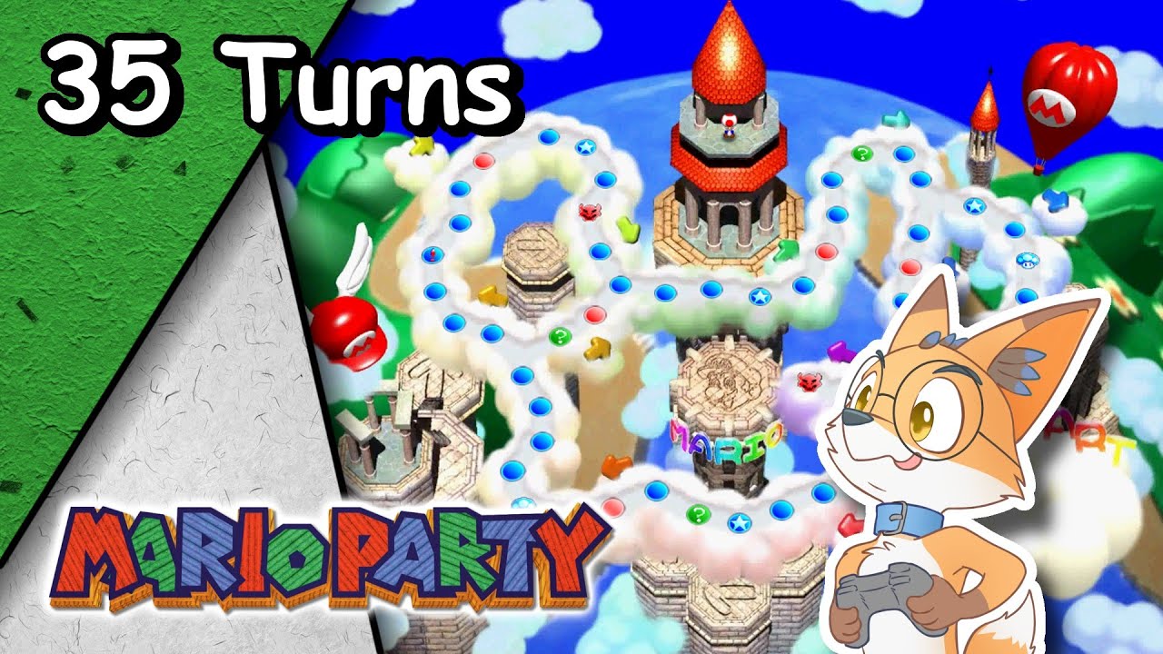 Mario Party - Mario's Rainbow Castle - 35 Turns - YouTube