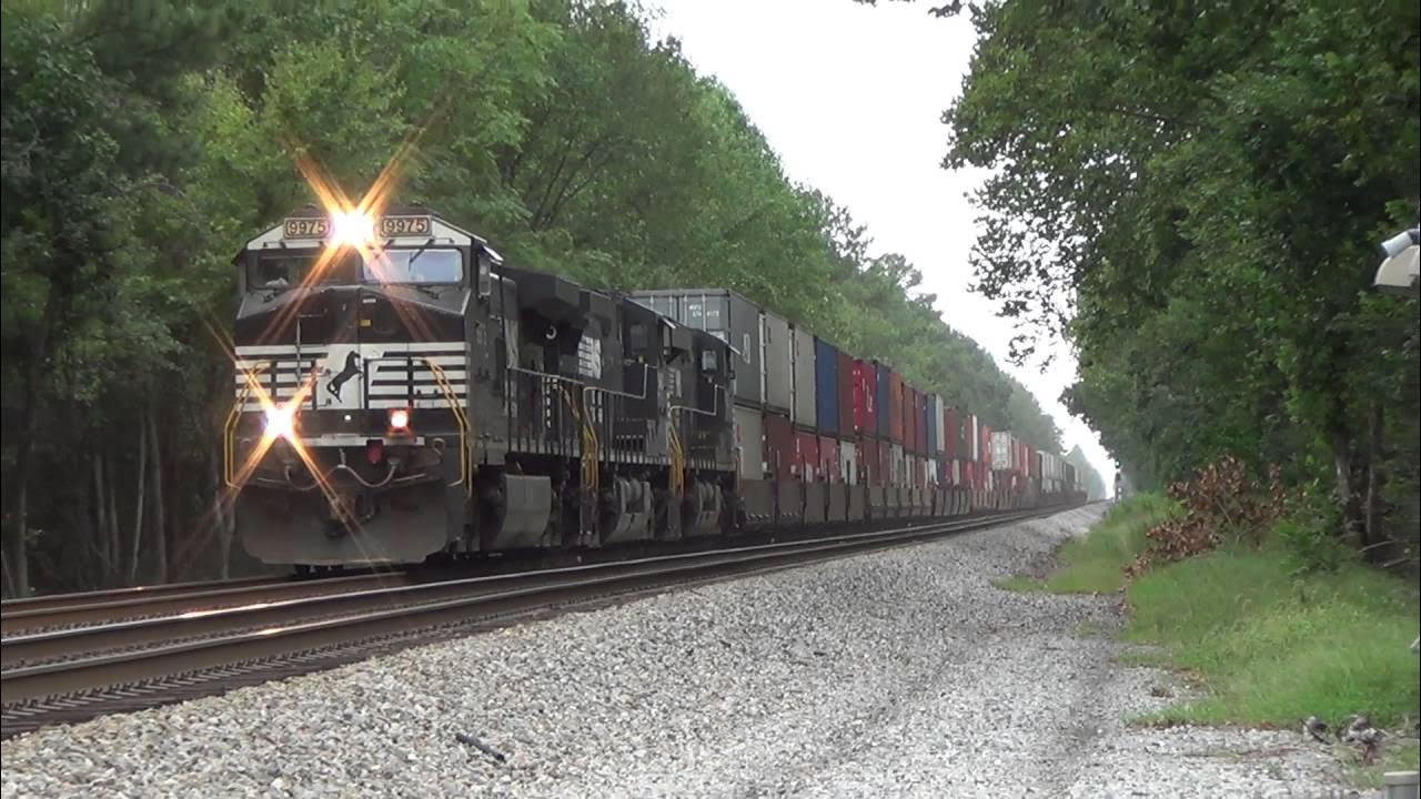 NS 9975 (GE C44-9W) leads NS 234 - YouTube