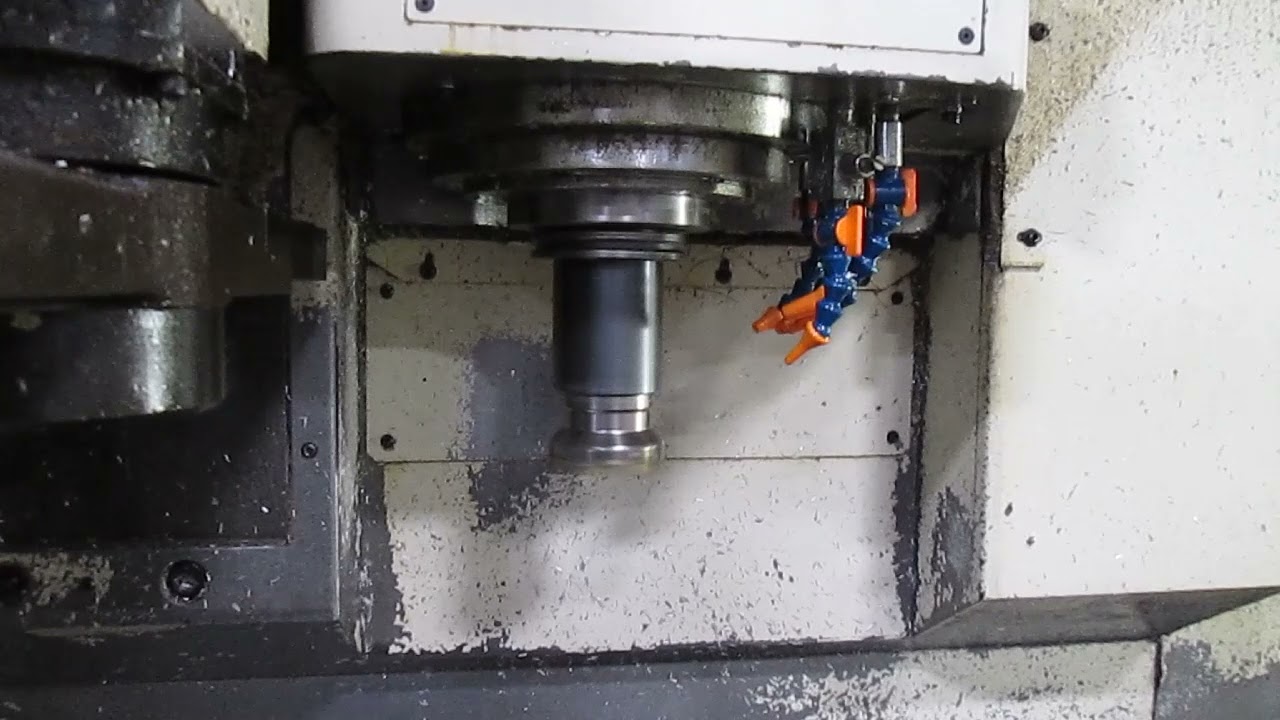 Okuma Tool Change - YouTube