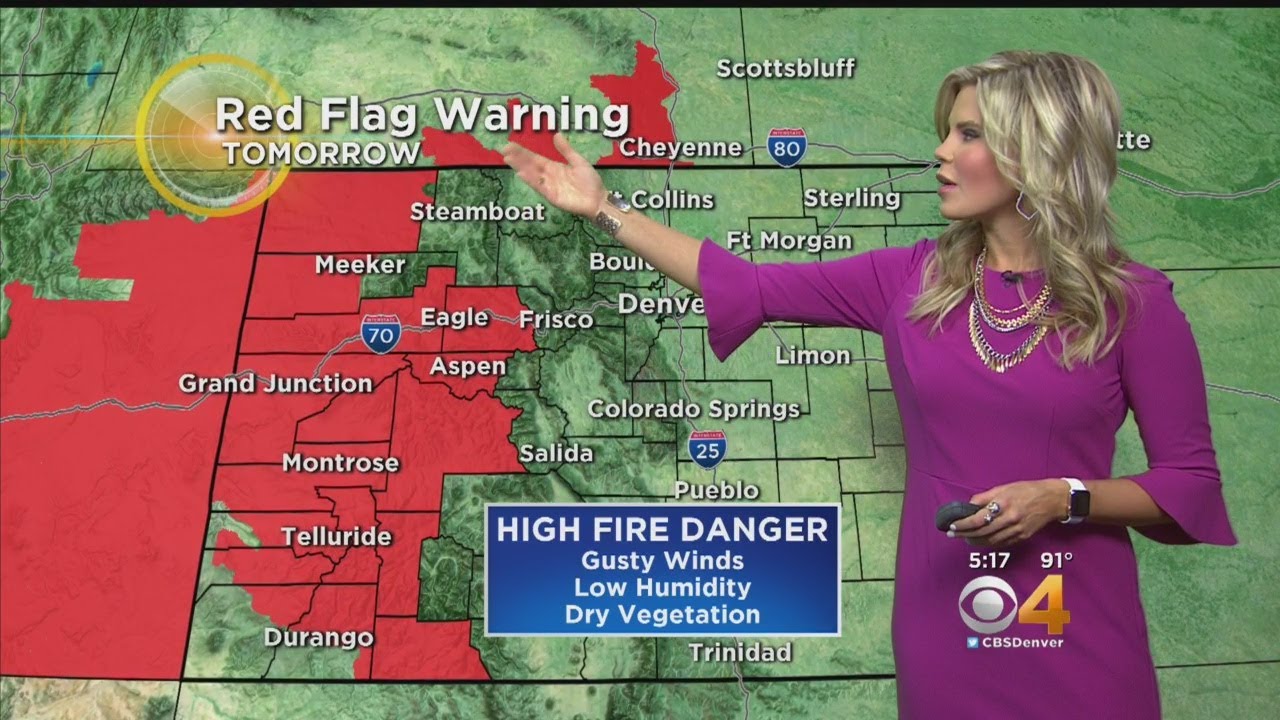 Critical Fire Danger Thursday - YouTube