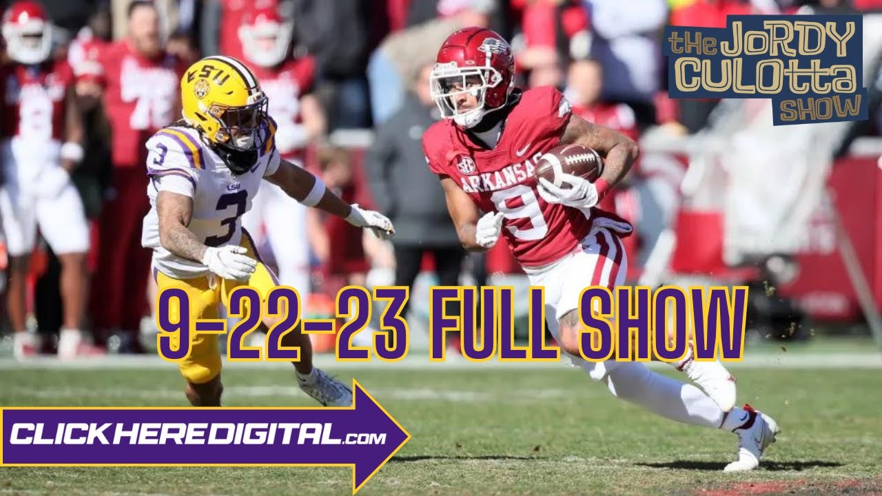 The Jordy Culotta Show | LSU Football W Shea Dixon | LSU vs Arkansas ...