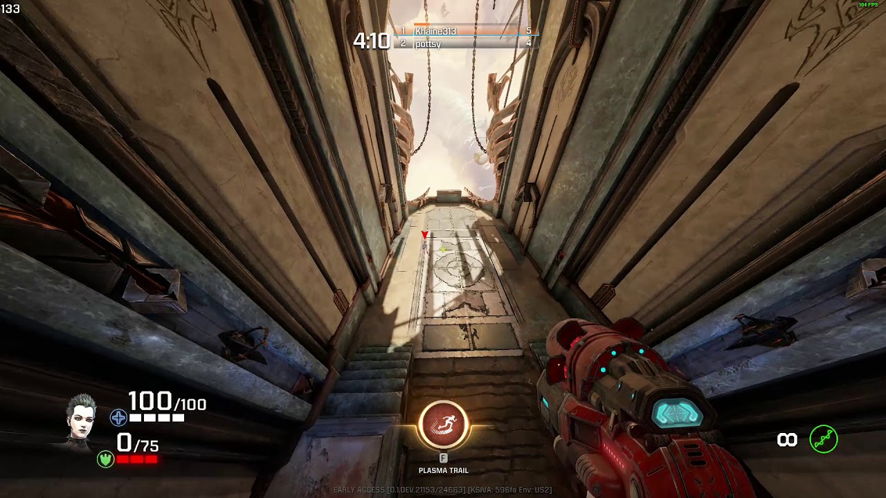 Quake Champions Instagib duels - YouTube