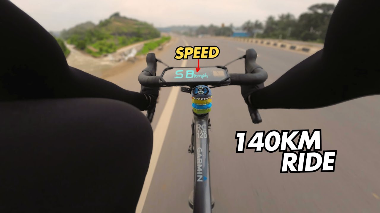 140 KM Non-Stop Ride at Top Speed! - YouTube