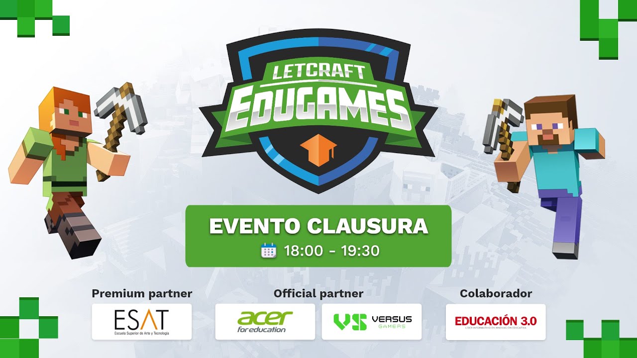 🏆Evento clausura Letcraft EduGames 2023 - YouTube