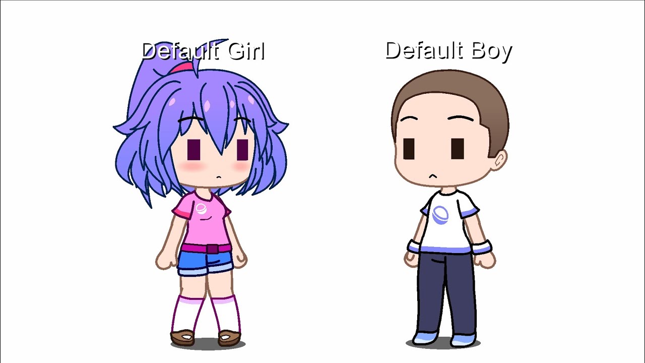 default Boy and default Girl glow up 👌 - YouTube