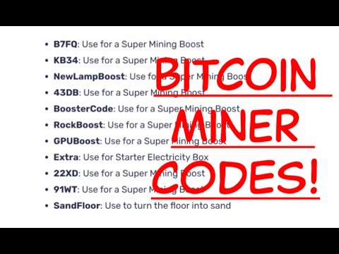 ROBLOX Bitcoin Miner CODES (June 2024) - YouTube