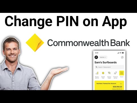How to Change card PIN on commonwealth bank App 2024 - YouTube