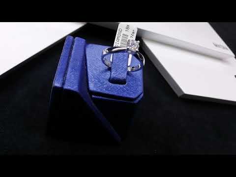 Tektaş Pırlanta Yüzük 💎 0. 40 karat E Renk VS2 Berraklık, GIA, Pt21001 SEM DIAMOND