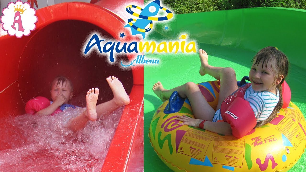 Aquamania Albena аквапарк в Болгарии отдых в Албене с детьми водные ...