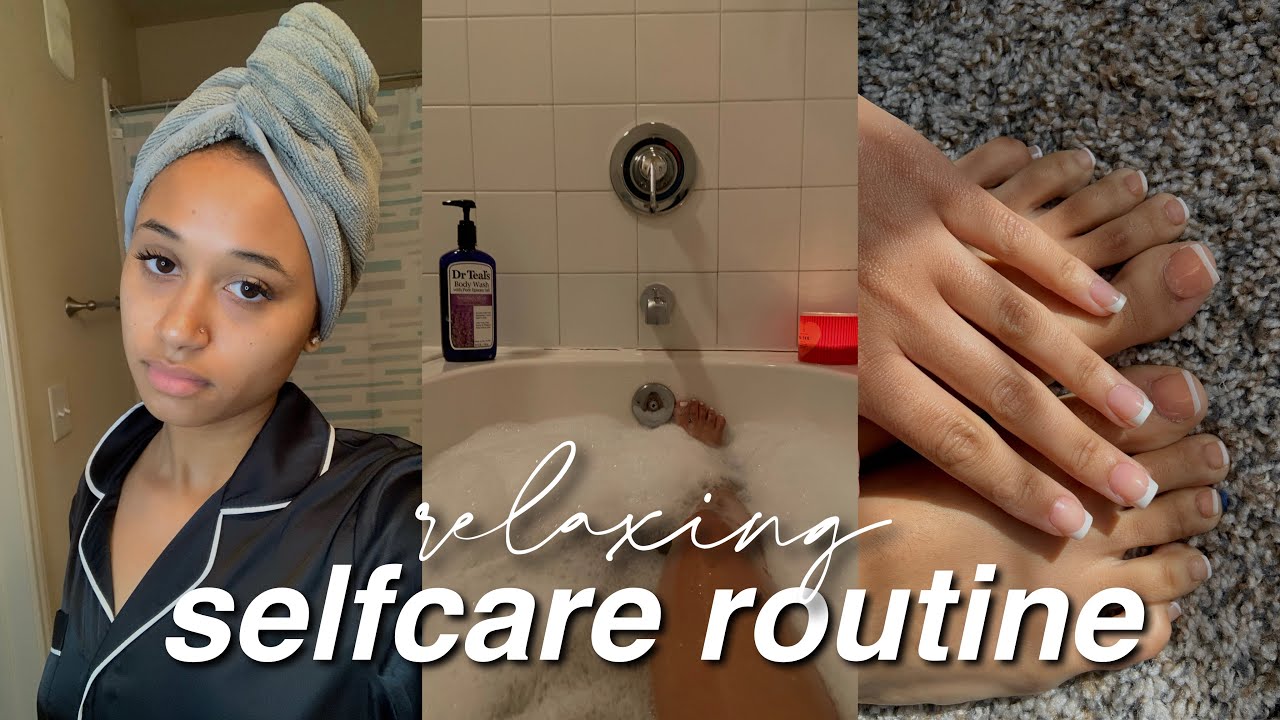 LUXURIOUS RELAXING SELF CARE/ PAMPER ROUTINE | SHOWER , BUBBLE BATH ...