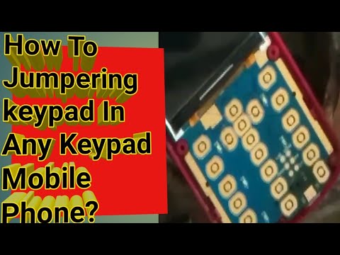 How To Jumpering keypad In Any Keypad Mobile Phone? - YouTube