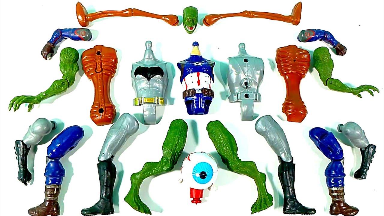 Assemble Captain America VS Batman VS Siren Head VS Lizard Avengers ...