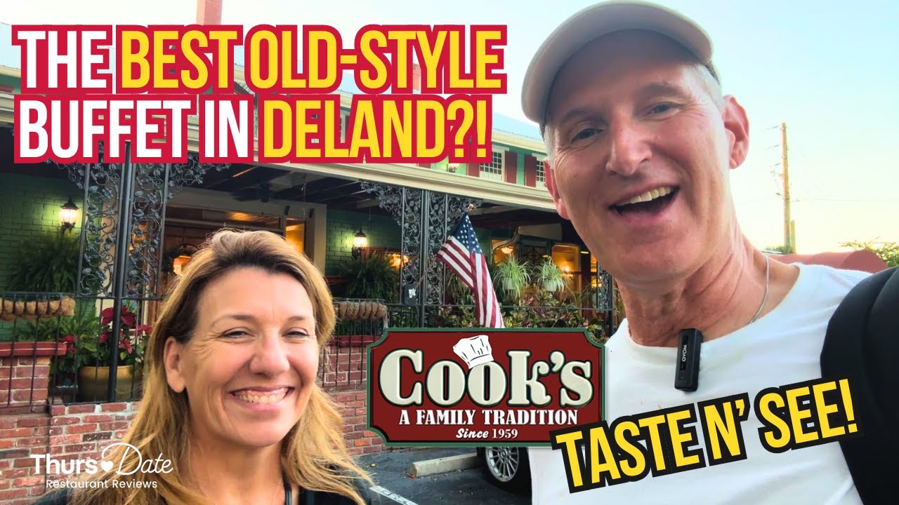 BUFFET DAY at COOKS in DELAND! TASTE N' SEE! - YouTube