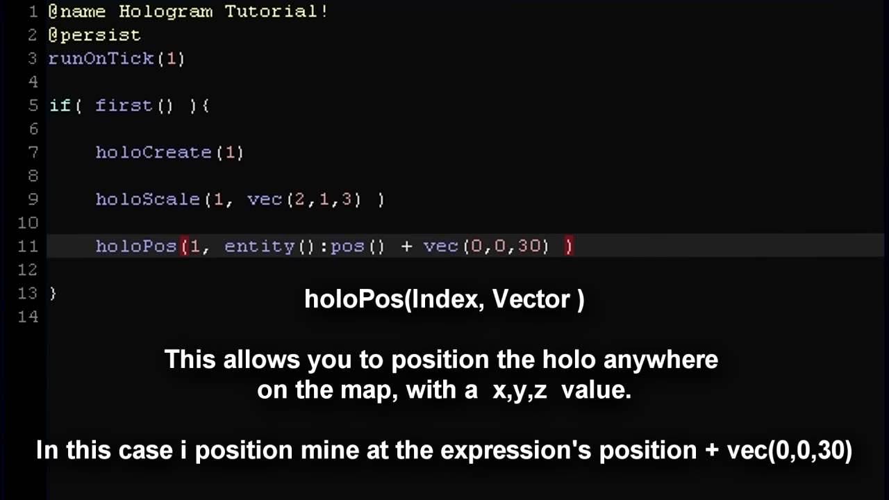 Gmod E2 Tutorial - Basic holoGrams - YouTube